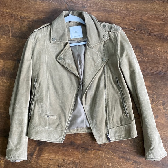 Mango | Jackets & Coats | Mng Genuine Leather Jacket | Poshmark